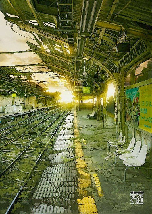 Post-Apocalyptic Art | Collapse of Industrial Civilization